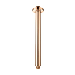 Shower Arm Ceiling Mount Rose Gold Round 300mm – trendtapntile