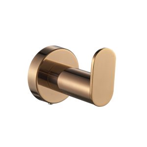 Milan Rose Gold Robe Hook Single – trendtapntile